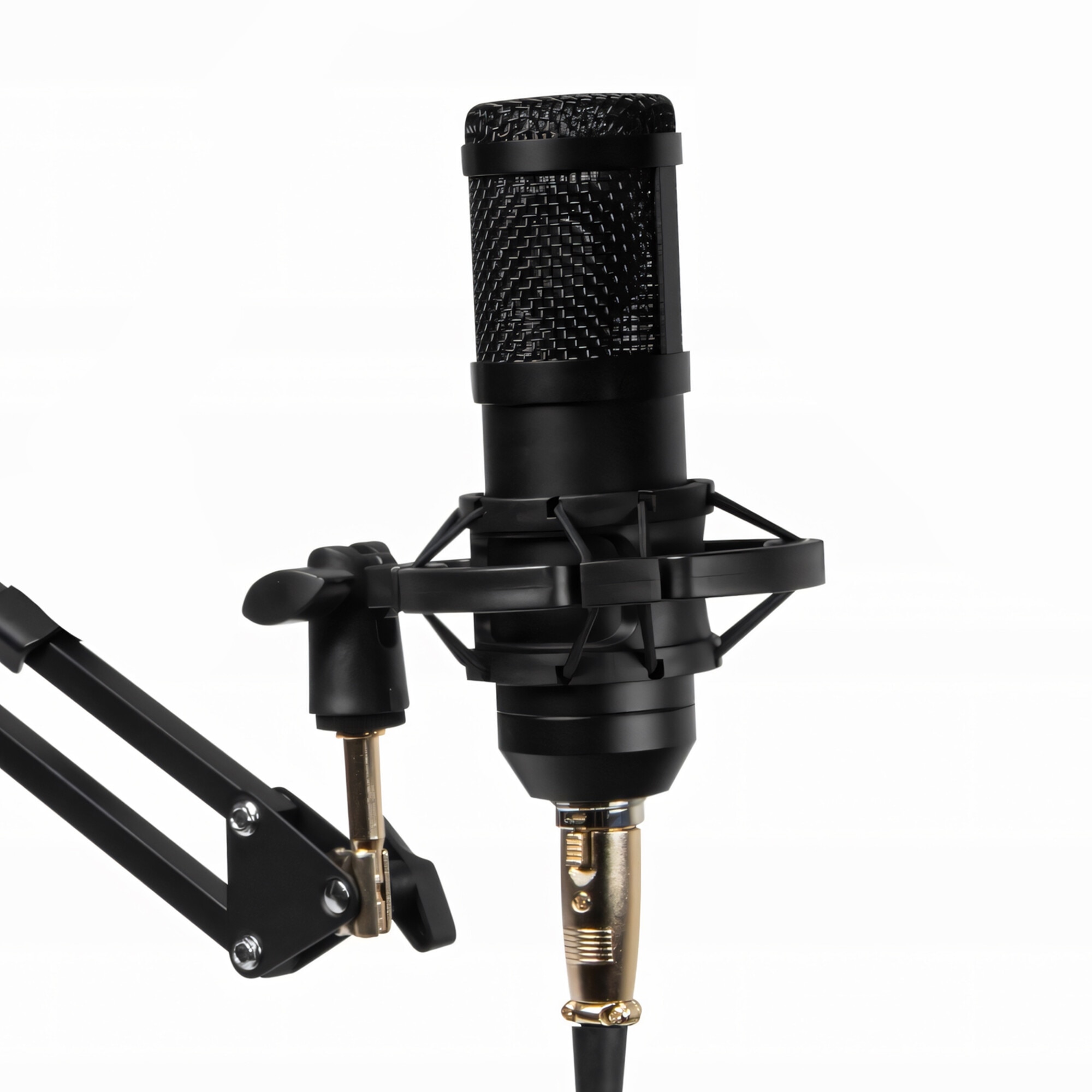 Microfon Condensator Studio RETOO TechPro, USB & Jack, Directivitate ...