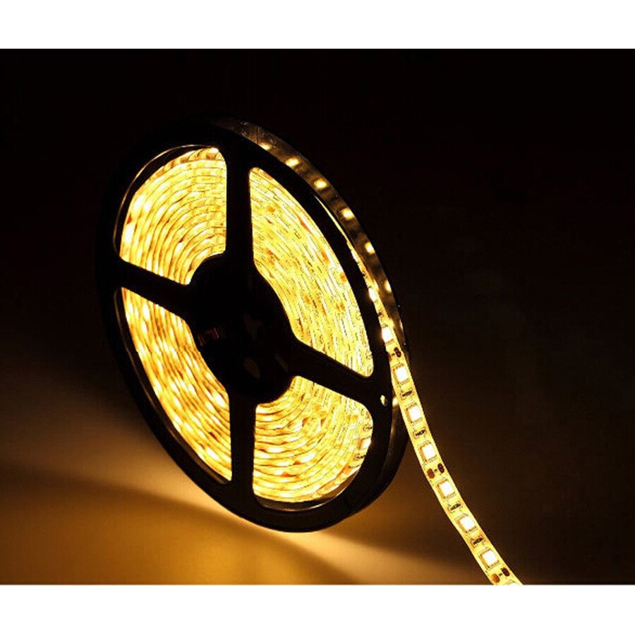 Kit Banda led 5050 Alb Cald + Transformator 12v + Controller cu ...