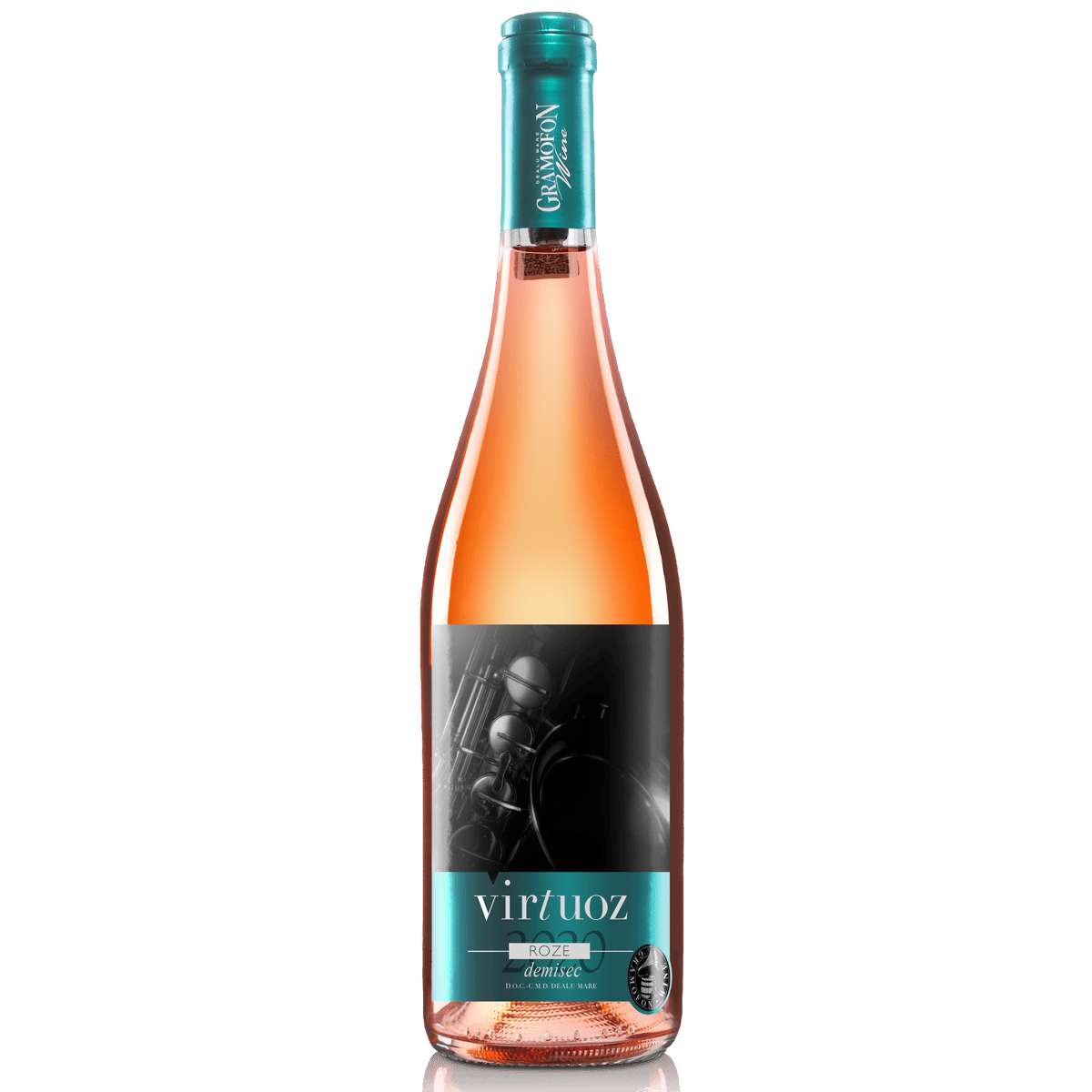 Vin roze Gramofon Virtuoz Merlot, 0.75l - eMAG.ro