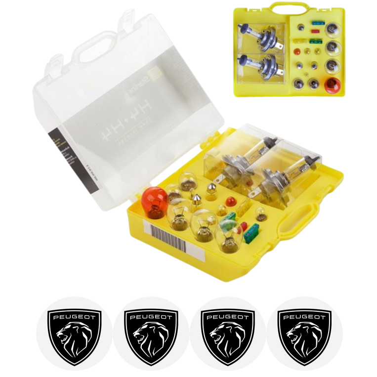 Kit trusa Set becuri H7 compatibila cu Peugeot 2008 din 2017 - 2021 ...