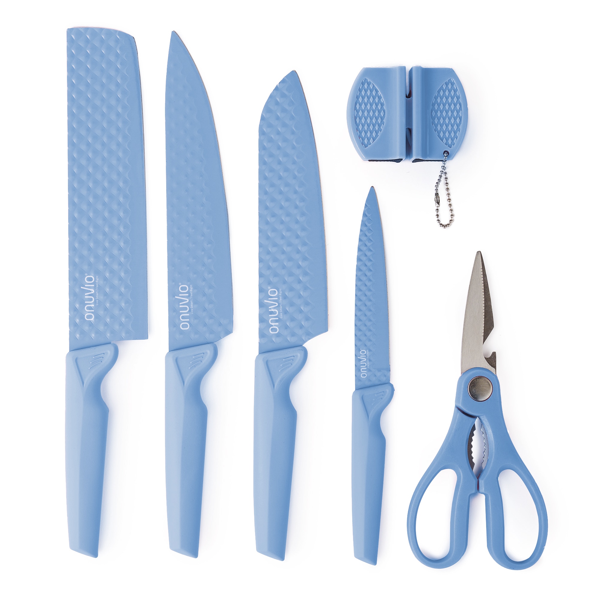 Set Cutite Onuvio®, 6 Piese, extrem de ascutite, folosire zilnica ...