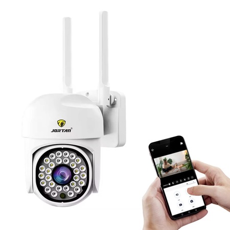 Camera Supraveghere JORTAN™ Smart IP 360° Wi-Fi, Full HD 1080P, Night ...