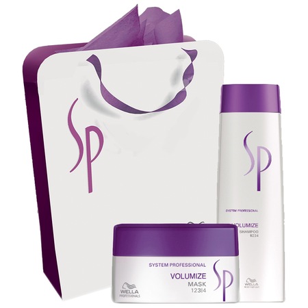 Set Wella SP Volumize: Sampon, 250 ml + Masca, 200 ml - eMAG.ro