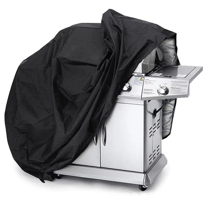 Husa pentru gratar Hurtel, Rezistenta la apa, 190x71x117 cm, Negru ...