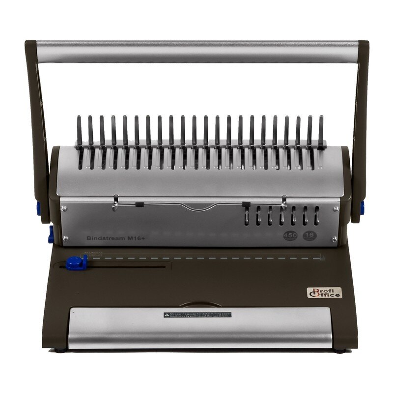 Подвързваща машина ProfiOffice Bindstream M16 Plus, до 450 листа - eMAG.bg