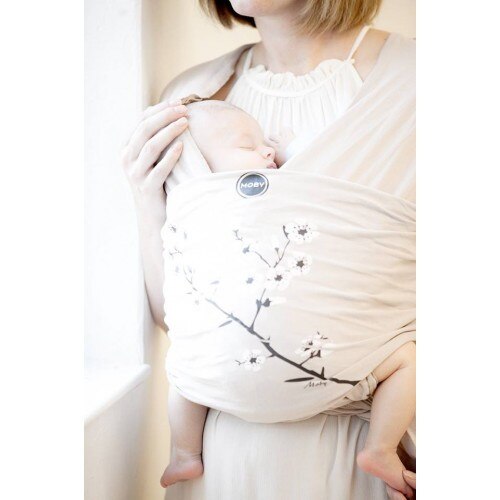 Wrap elastic Moby Wrap Design - Almond Blossom - eMAG.ro