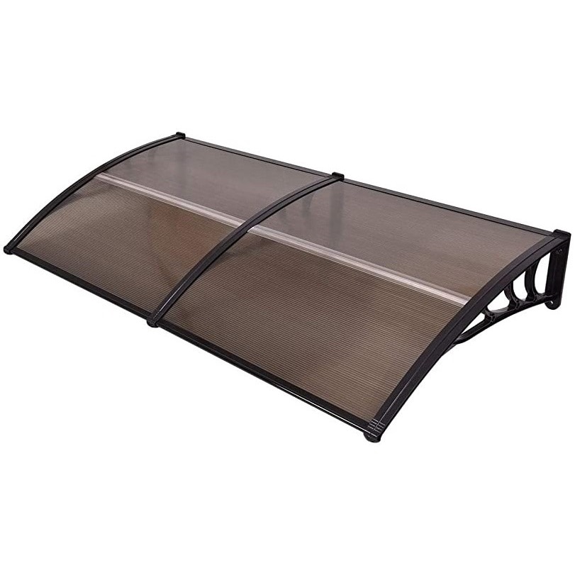 Copertina, marchiza modulara, Policarbonat Fumuriu, 240 x 150 cm - eMAG.ro