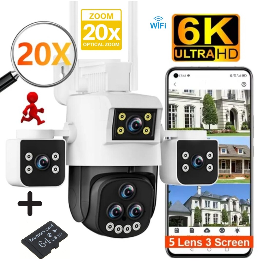 Camera De Supraveghere Full HD, Exterior, Wireless Rezistenta la Apa si ...