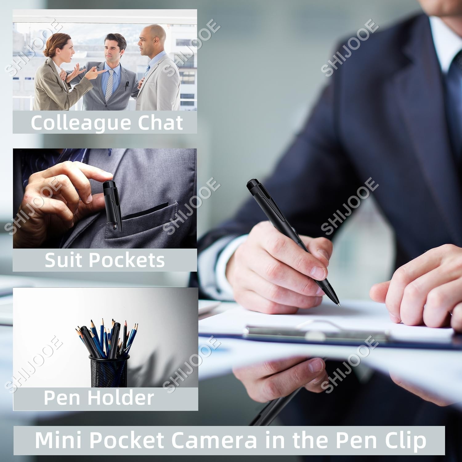 Recorder spion integrat in pix，SHIJOOE®，memorie 64 gb inclusa，pana la ...