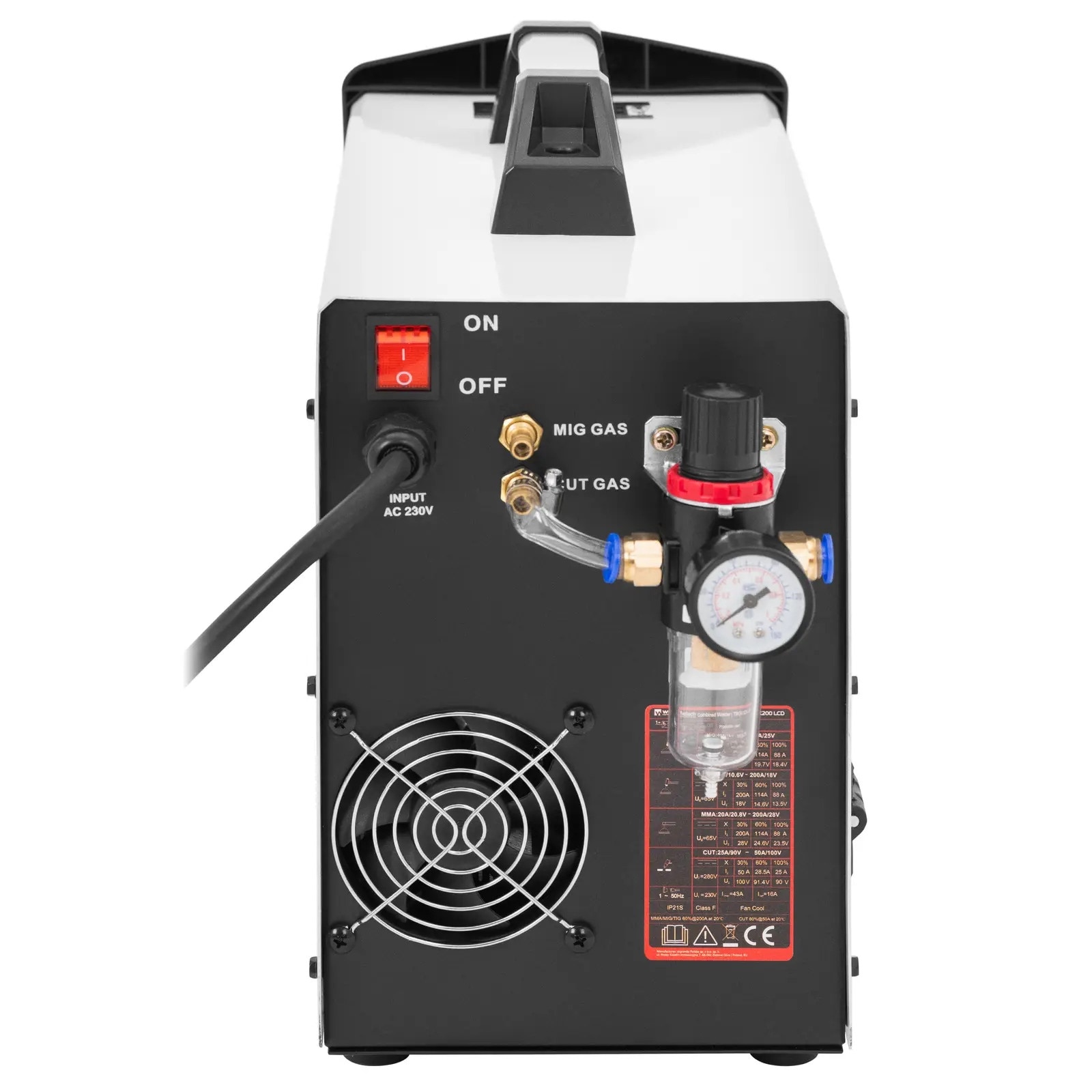 Aparat de sudura multifunctional TRON TX200, 4 in 1, 200 A, alb ...