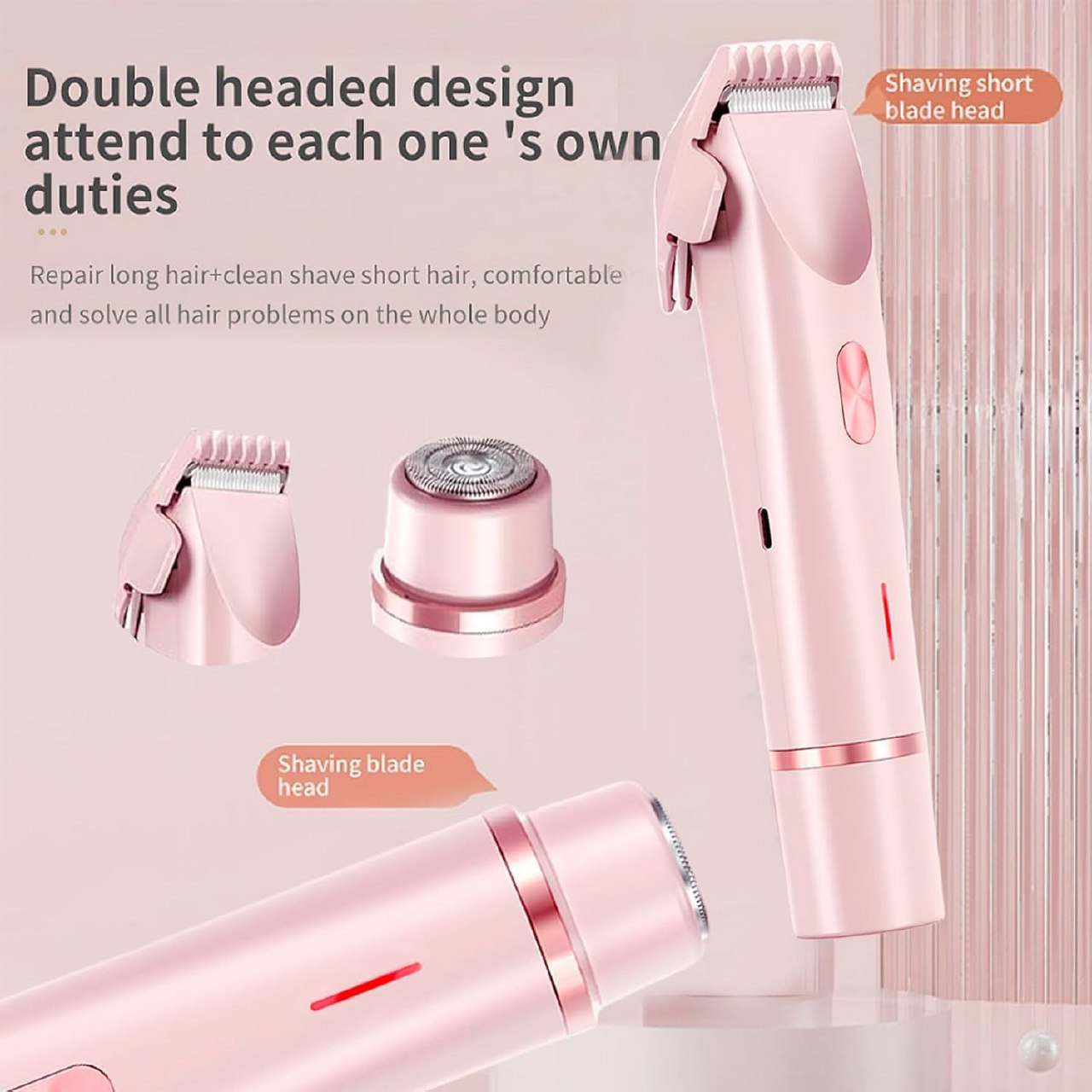 Epilator 2 in 1, masina de ras electrica pentru femei, masina de ras ...