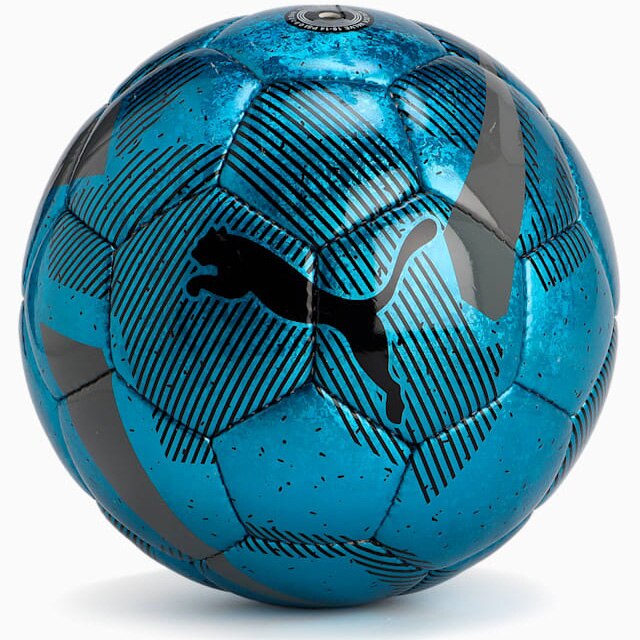 Minge fotbal Puma Cage Ball Bright Aqua-Matte Aged, marimea 5, Bleu ...
