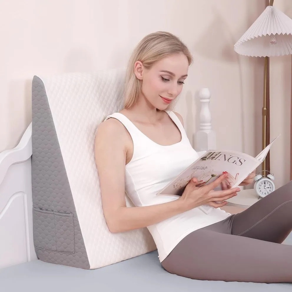 Perna Suport cu Plan Inclinat din Spuma cu Memorie, Linomag®, pentru ...