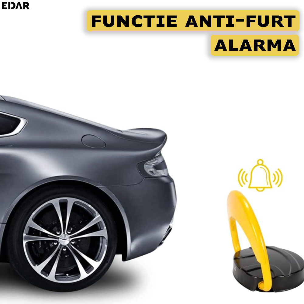 Blocator Parcare Automat EDAR Cu Panou Solar, Anti Furt, Rabatabil ...