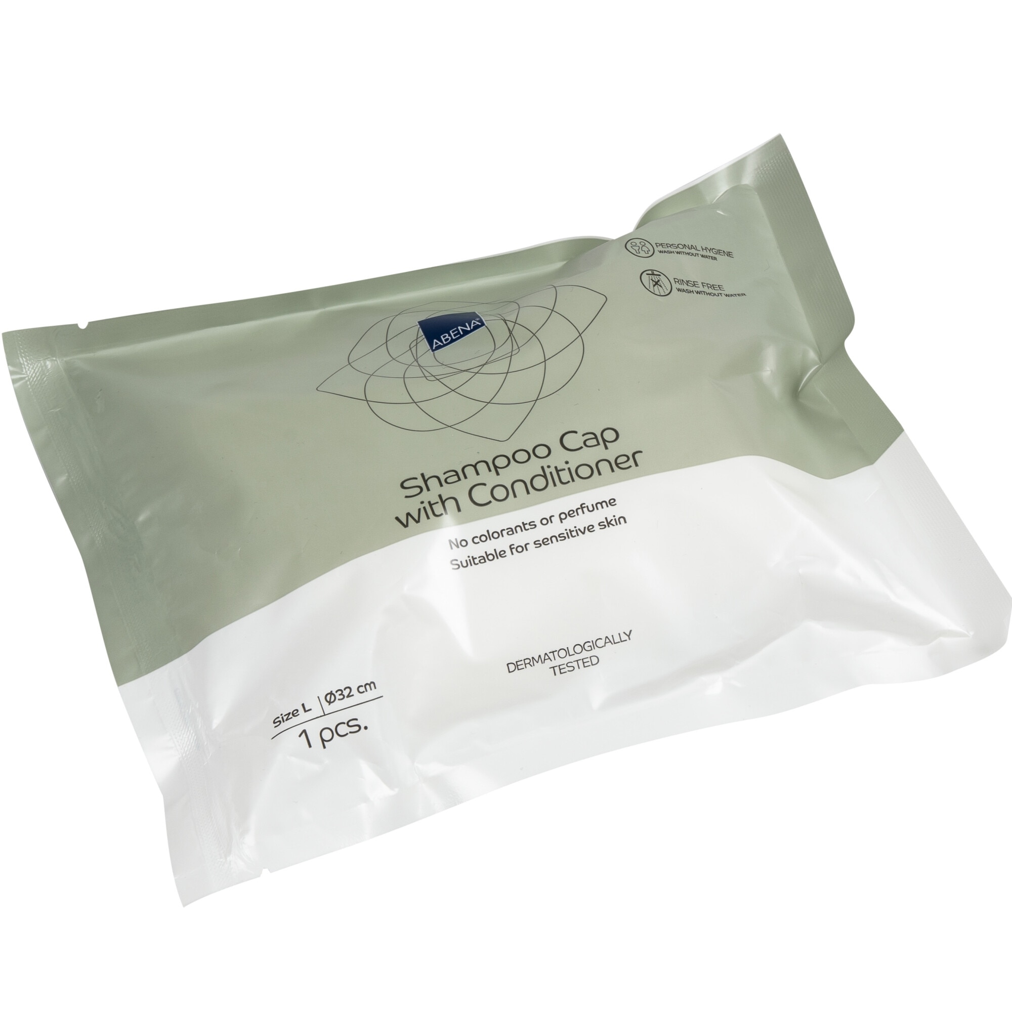 Casca 2in1 pentru spalarea parului fara apa, sampon si balsam, Ø 32 cm, 1 buc., Abena - eMAG.ro