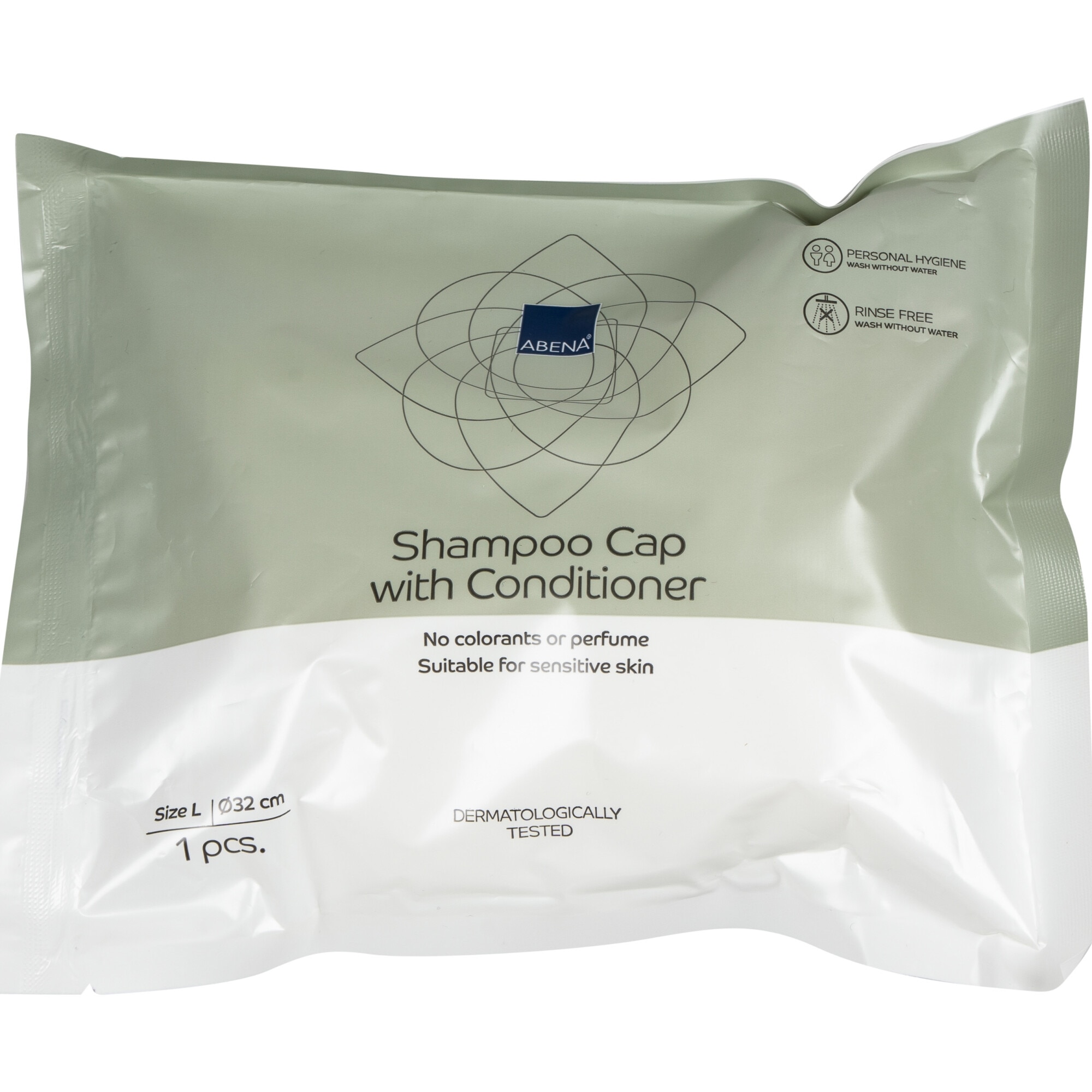 Casca 2in1 pentru spalarea parului fara apa, sampon si balsam, Ø 32 cm, 1 buc., Abena - eMAG.ro