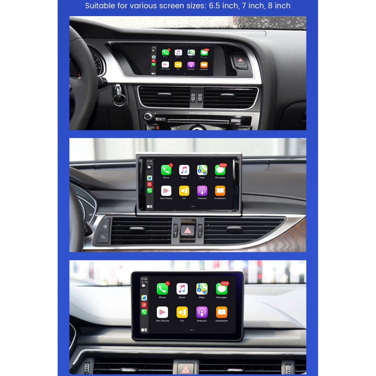 Modul Wireless Carplay si Android Auto Audi MMI 3G - eMAG.ro