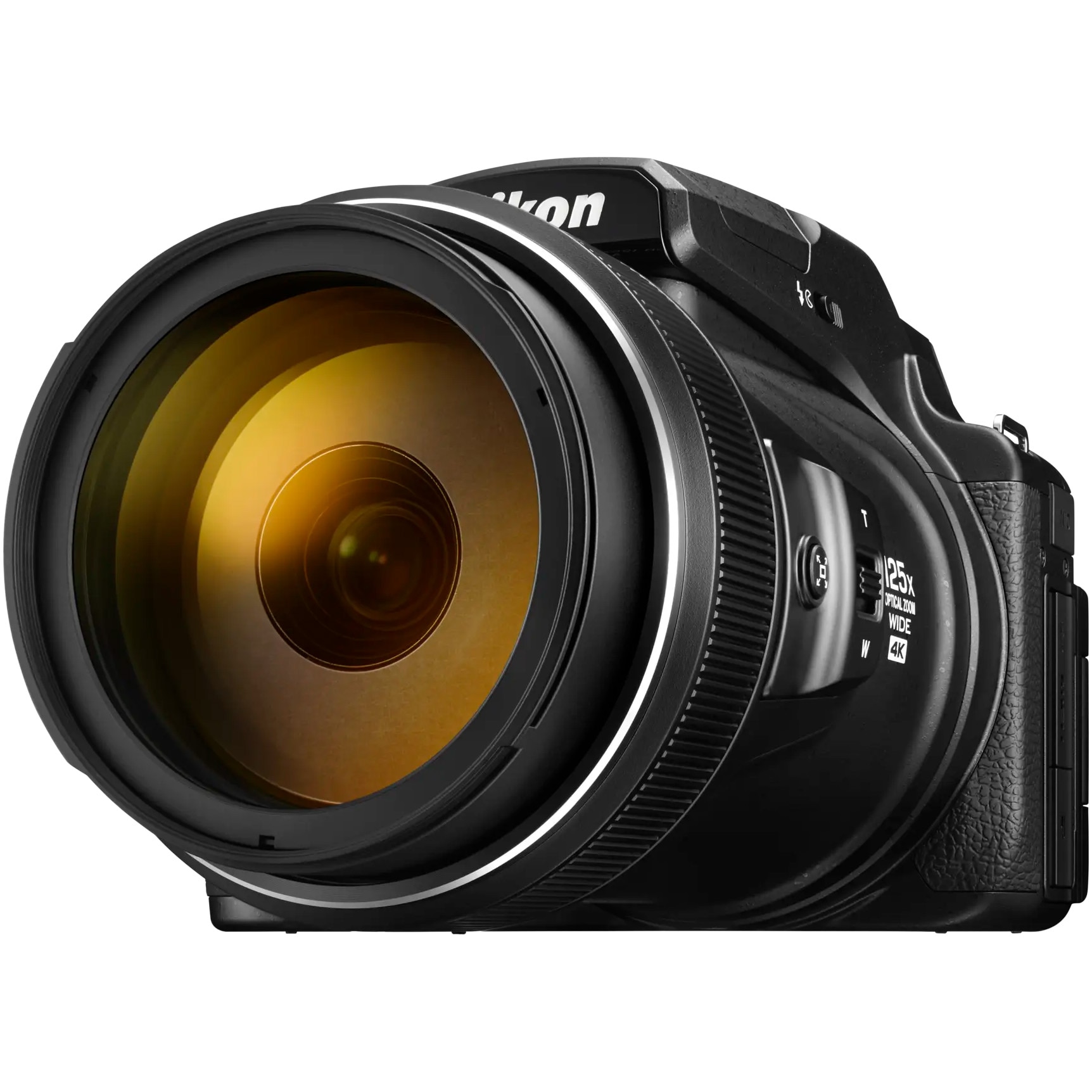 Aparat foto digital Nikon COOLPIX P1100, 16 MP, Ultra Zoom 125x, Negru ...