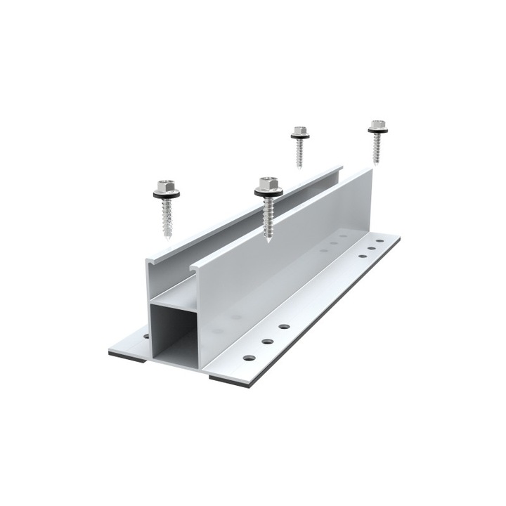 Sina Minirail cu garnitura sina pentru prinderi panouri fotovoltaice ...