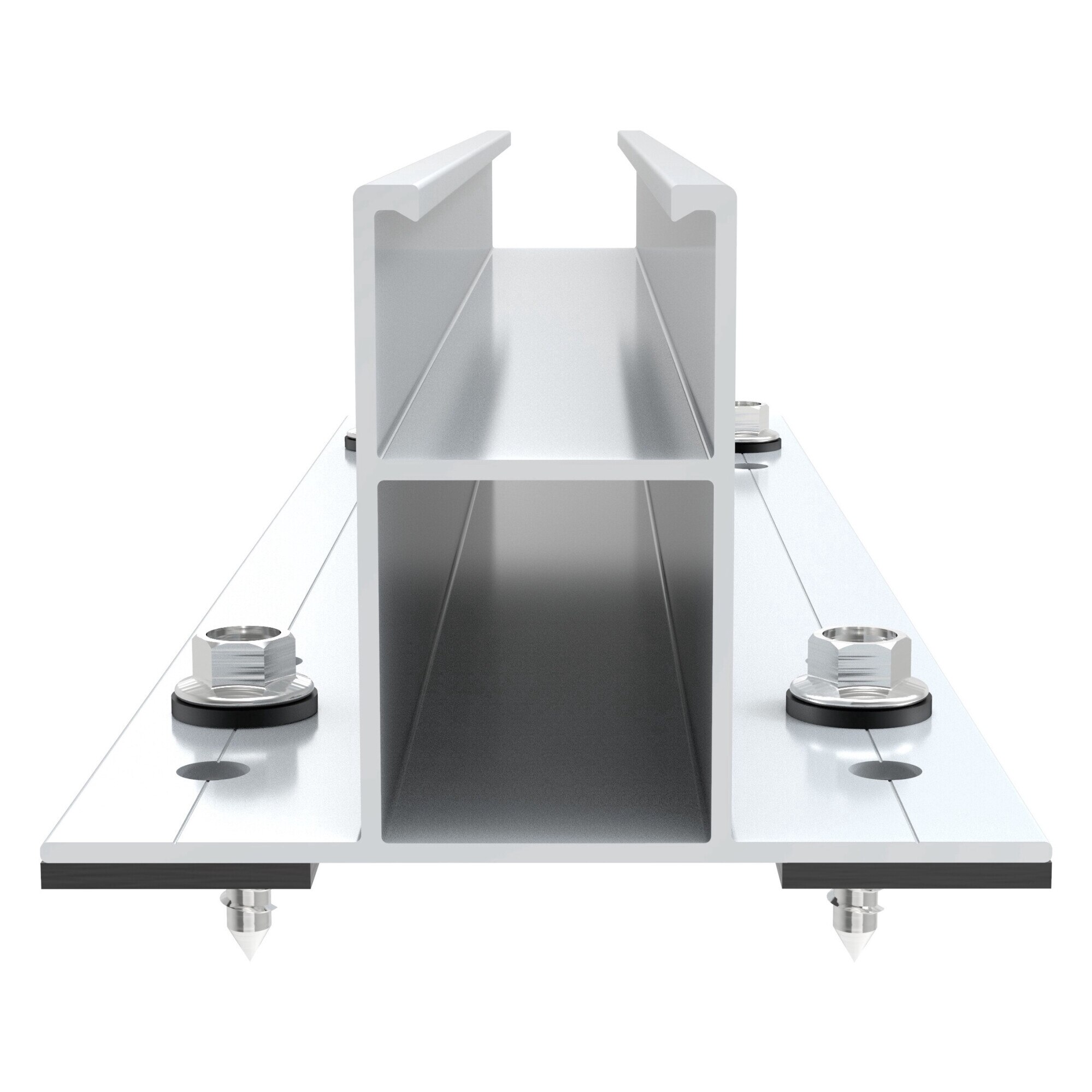 Sina Minirail cu garnitura sina pentru prinderi panouri fotovoltaice ...