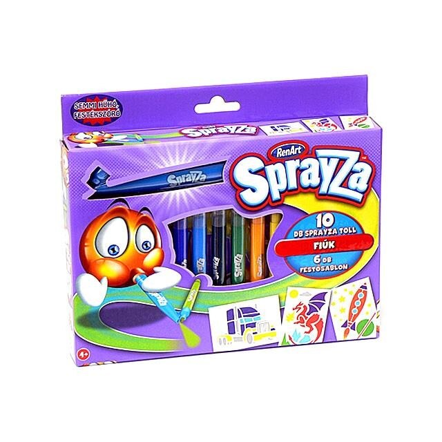 Sprayza festékszóró fiús szett - eMAG.hu