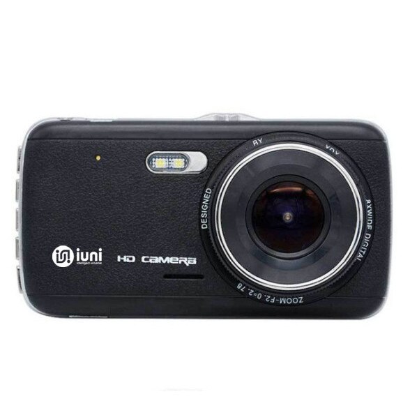 Camera Auto Dubla iUni Dash DC04, Full HD, Senzor G, LCD 4.0 Inch ...
