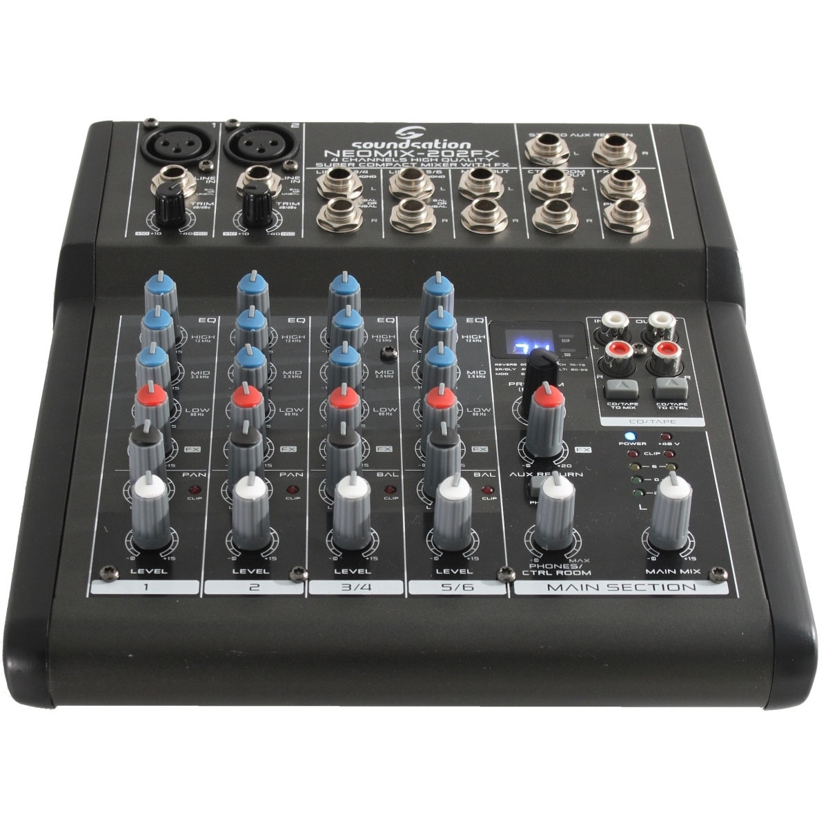 Mixer audio Soundsation NEOMIX-202FX - eMAG.ro