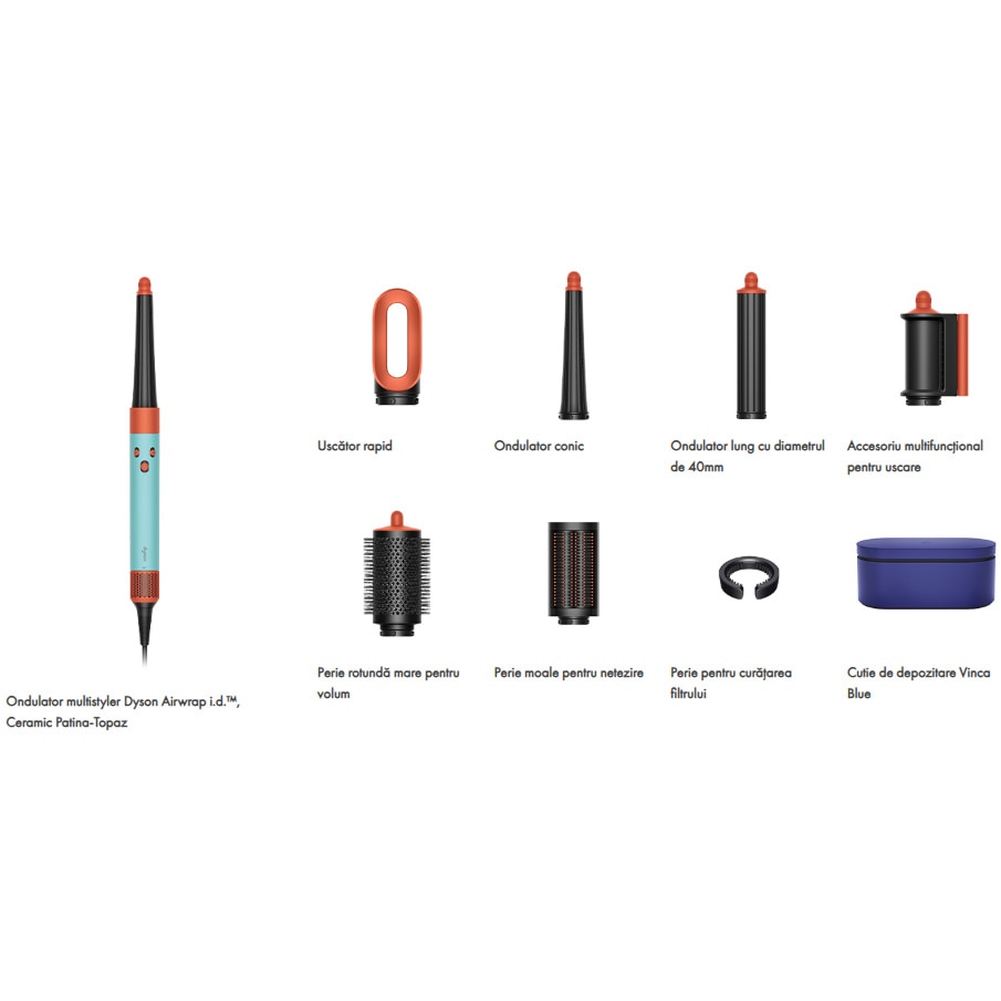Ondulator multistyler Dyson HS08 Airwrap i.d.™, conexiune Bluetooth®, 3 ...