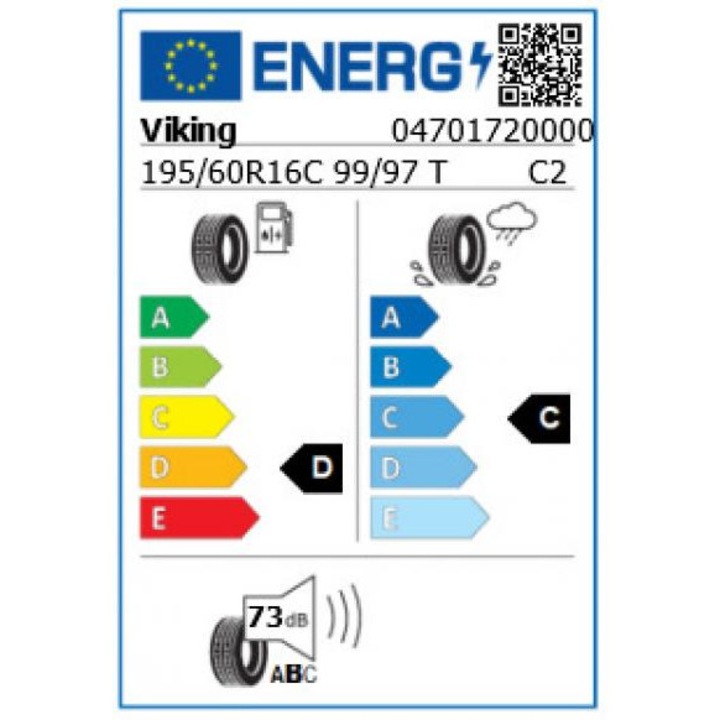 Anvelopa Iarna Viking Wintech Van 195/60R16 99T - eMAG.ro