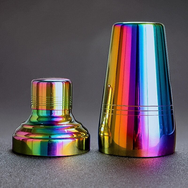 Koktélshaker 510ml, fém, fényes/fekete felület, 21x8cm - eMAG.hu