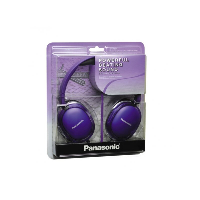 Casti audio Panasonic RP-HX350E - Violet - eMAG.ro