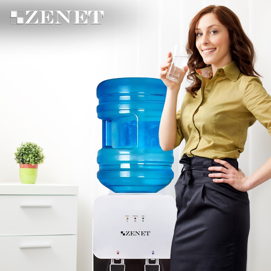 Dozator electric de apa calda si rece ZENET ZET-311- ALB - eMAG.ro