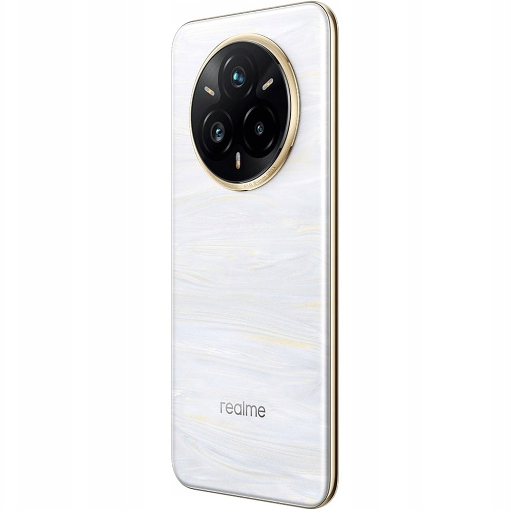 Смартфон Realme 14 Pro+, 8 GB RAM, 256 GB, 5G, Pearl White - eMAG.bg