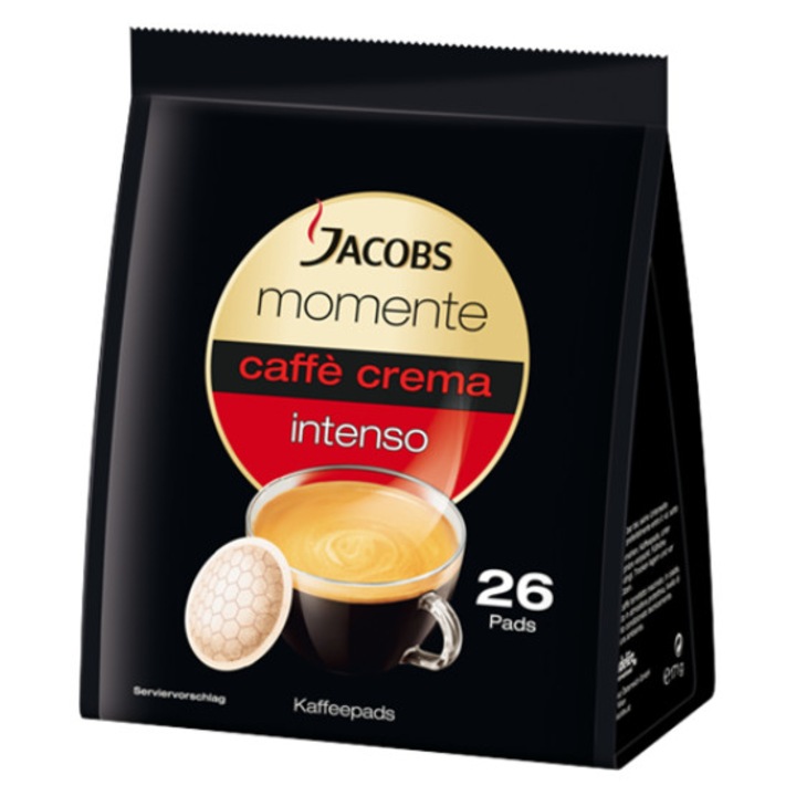 Paduri cafea Jacobs Caffe Crema Intenso 26 paduri - eMAG.ro
