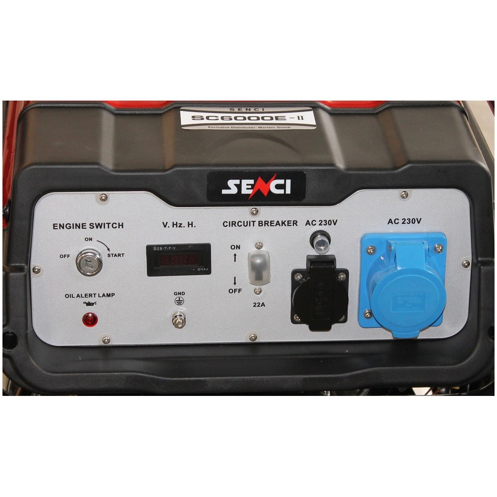 Generator curent electric Senci SC-6000E TOP, 13 CP, 389 CC, AVR ...