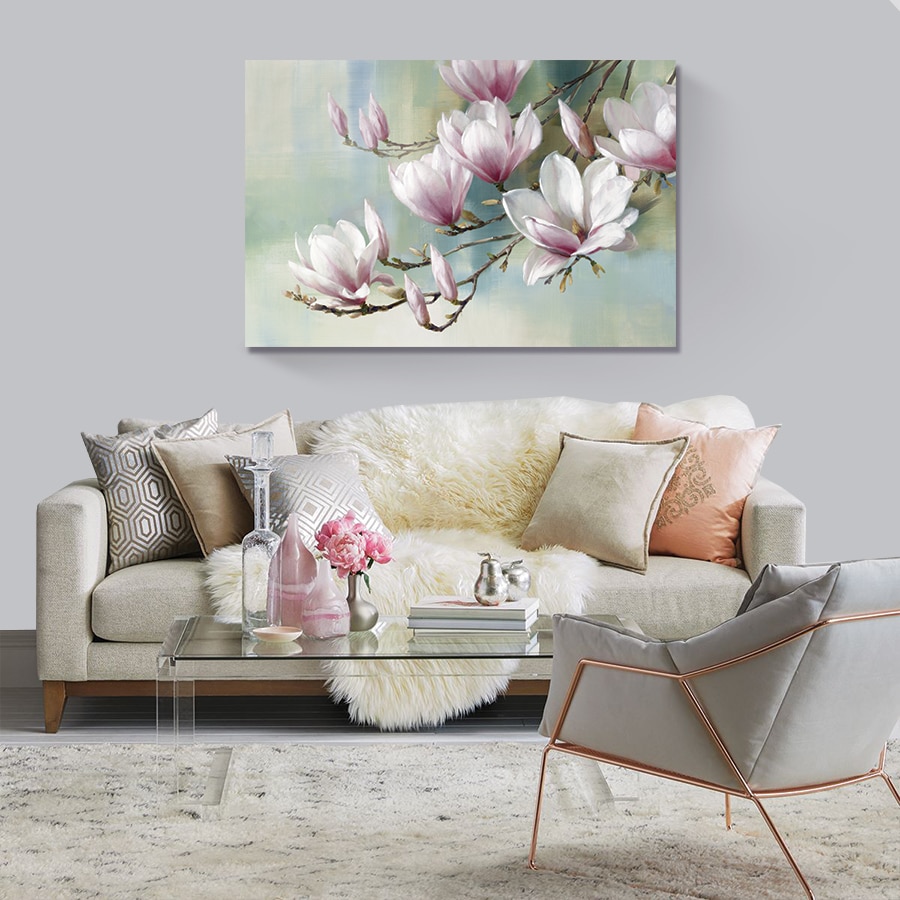Tablou Canvas - Flori, Magnolia, 80 x 120 cm - eMAG.ro
