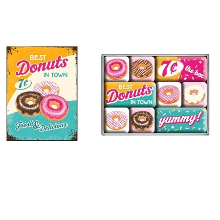 Pachet Donuts - magnet, set magneti - eMAG.ro