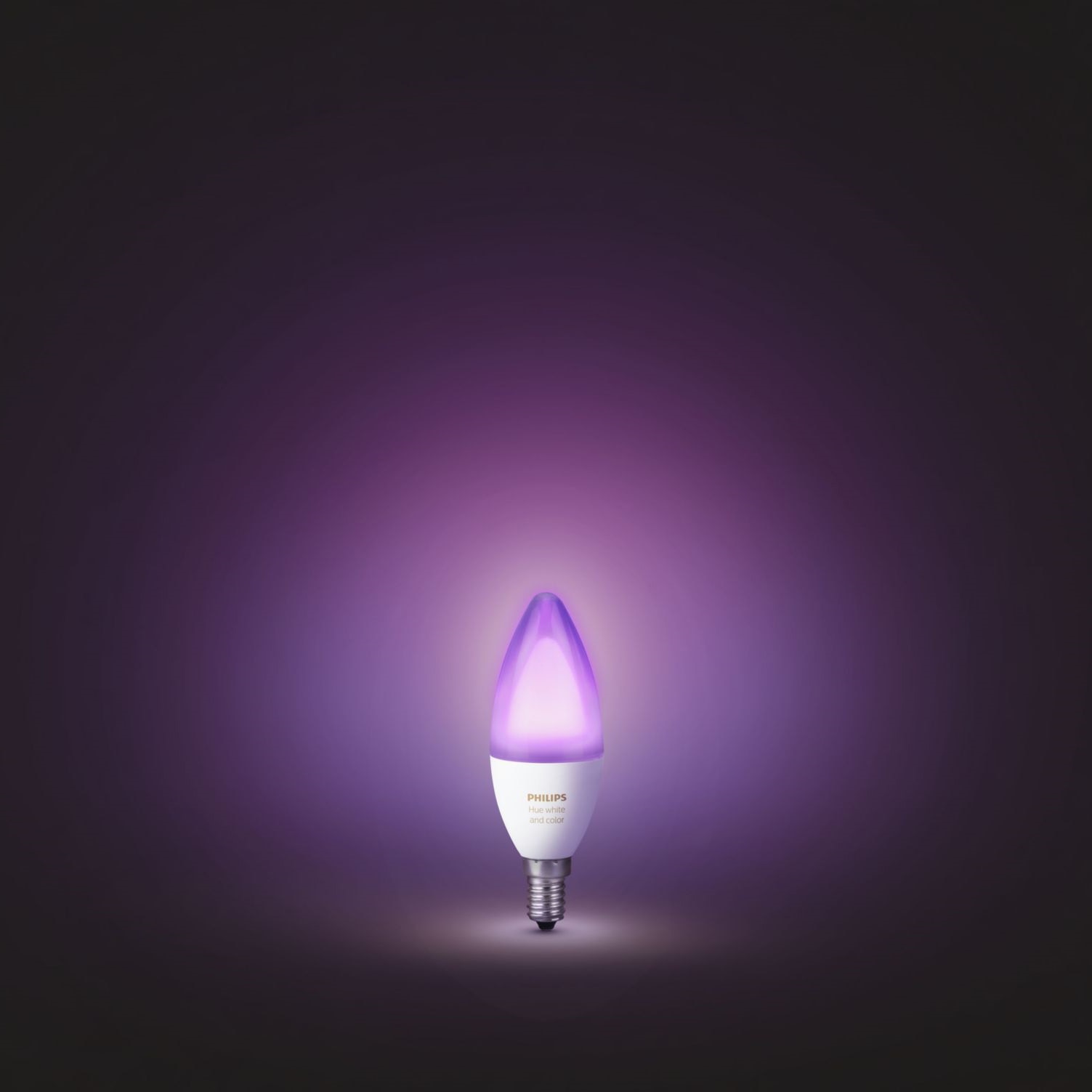 Set 2 becuri inteligente LED Philips Hue Ambianta alba/color, E14, 6W ...