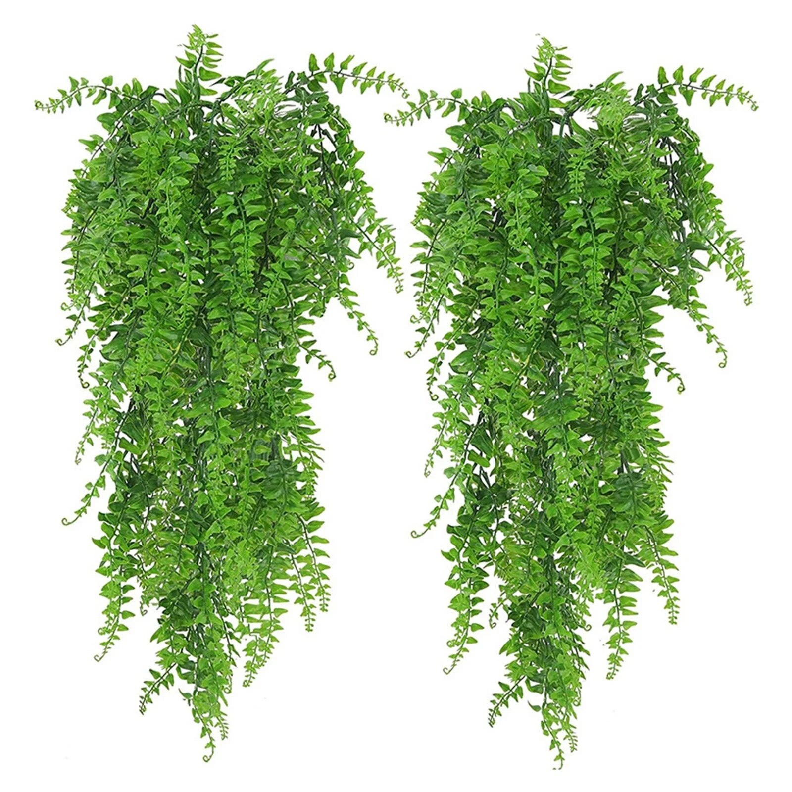 Set 2 Plante Artificiale Varfuri de Feriga din Plastic, 90cm, pentru ...