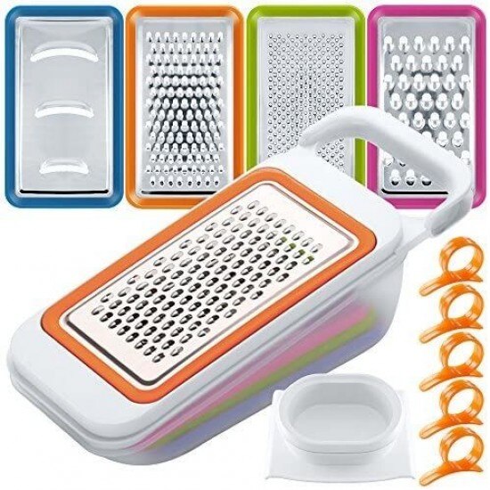 Set razatoare cu bol, 4 piese, Metal + Pvc - eMAG.ro