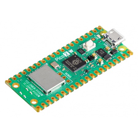 Modul microcontroler Raspberry Pi Pico 2 W, RP2350, 520 KB on-chip SRAM ...