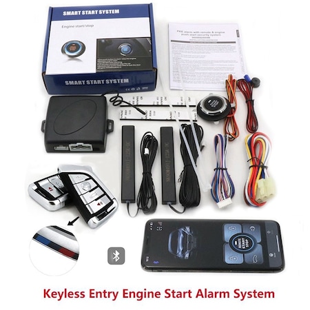 Kit de pornire si oprire de la distanta, pornire motor, Bluetooth ...