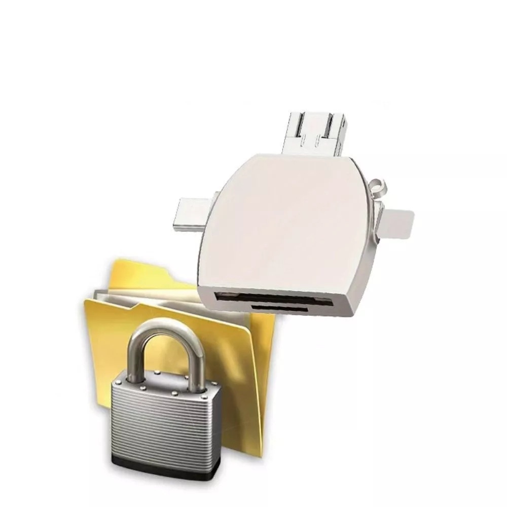 Cititor de carduri USB multifunctional 5 in 1, FomoX, pentru telefon ...