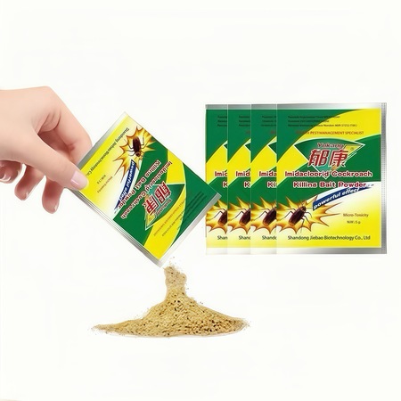 Pudra Insecticid pentru Gandaci, 5g x 5 Pachete, Imidacloprid, Eficient ...