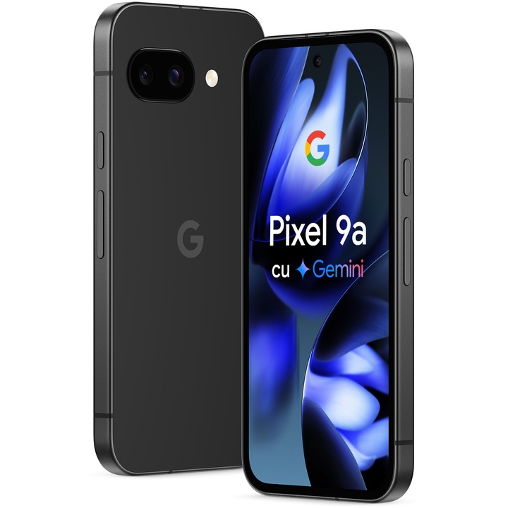 Telefon mobil Google Pixel 9a, 128GB, 8GB RAM, 5G, Obsidian - eMAG.ro