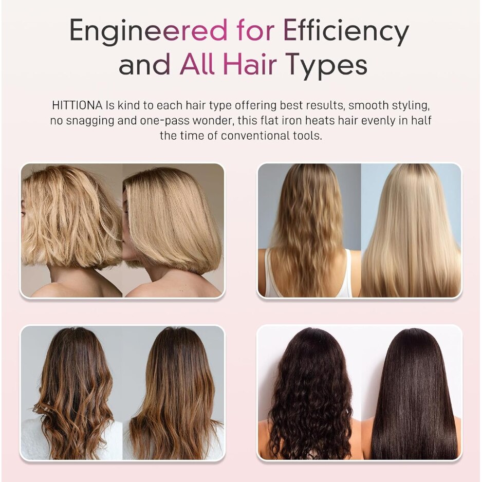 Placa de indreptat parul profesional Gquemicl, sistem de incalzire ...