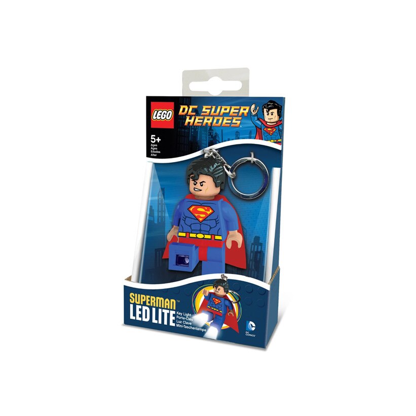 Breloc cu lanterna LEGO Superman (LGL-KE39) - eMAG.ro