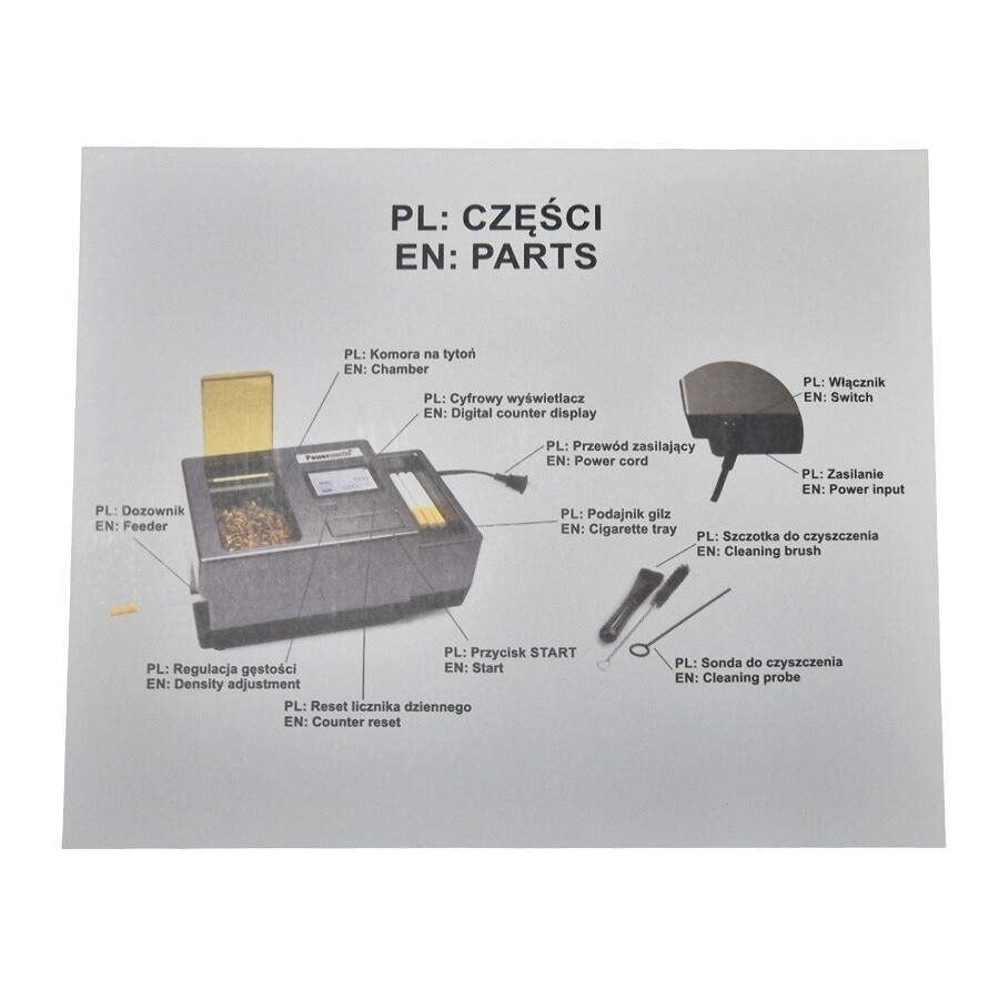 Aparat de injectat tigari electric Powermatic 3+ Zico, 84-100mm ...