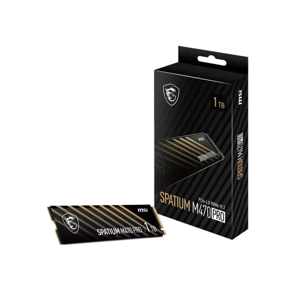 SSD MSI SPATIUM M470 Pro 2GB PCIe 4.0 NVMe M.2 22x80mm - eMAG.ro
