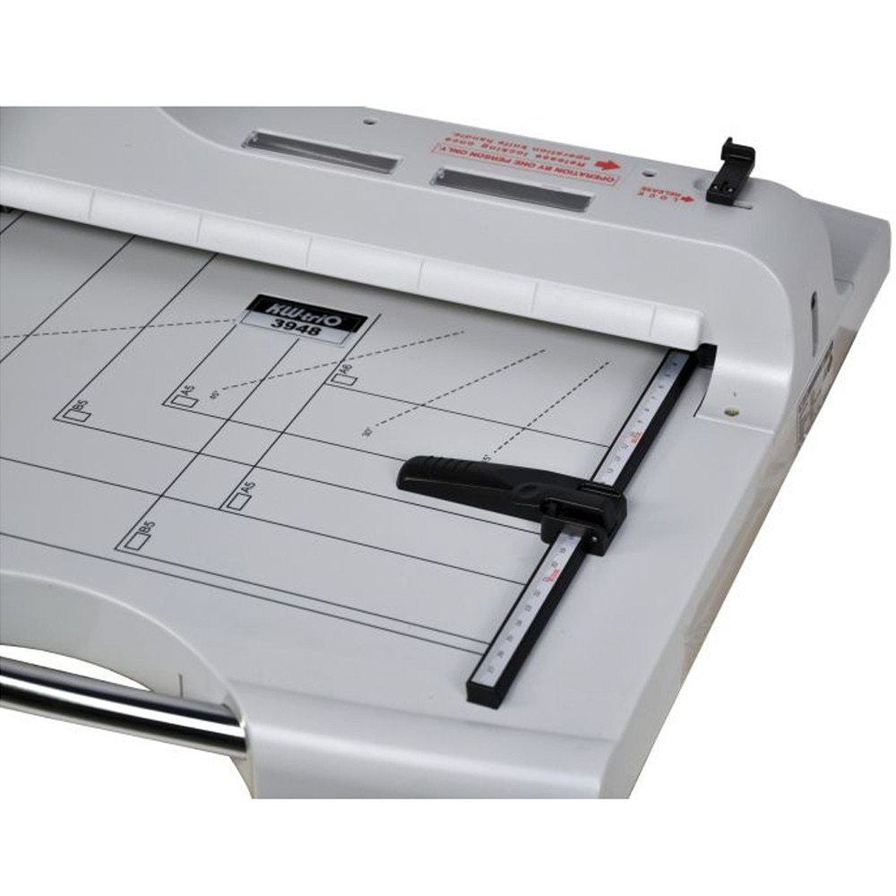 Ghilotina hartie A4, KW-TRIO, 3949, 50 coli, presare automata, linie ...